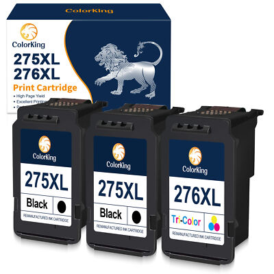 PG-275XL CL-276XL Ink Cartridge compatible with Canon PIXMA TR4700 ...