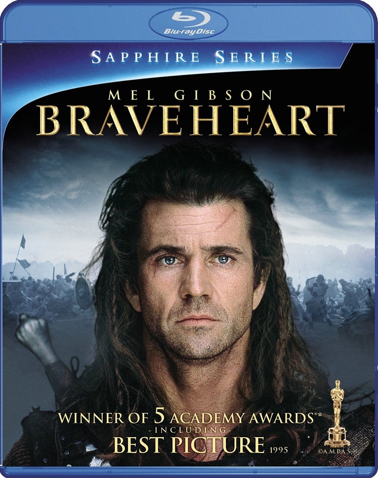 Braveheart (Blu-ray) Mel Gibson Sophie Marceau Angus MacFadyen Patrick ...