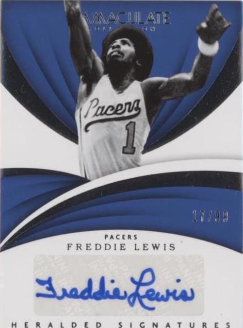 2017-18 Panini Immaculate Collection - Heralded Signatures Freddie ...