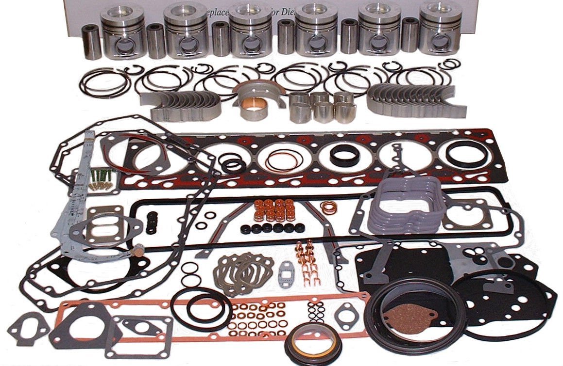Isuzu 6BG1 engine kit diesel forklift truck liners pistons bearings ...
