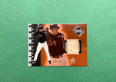 2002 UPPER DECK DIAMOND COLLECTION #393 JEFF KENT SF GIANTS BAT RELIC 392/775 | eBay
