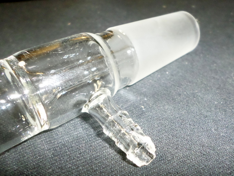 Chemglass 31mm ID Flange 24/40 Vacuum Filtration Adapter #3 Pluro ...