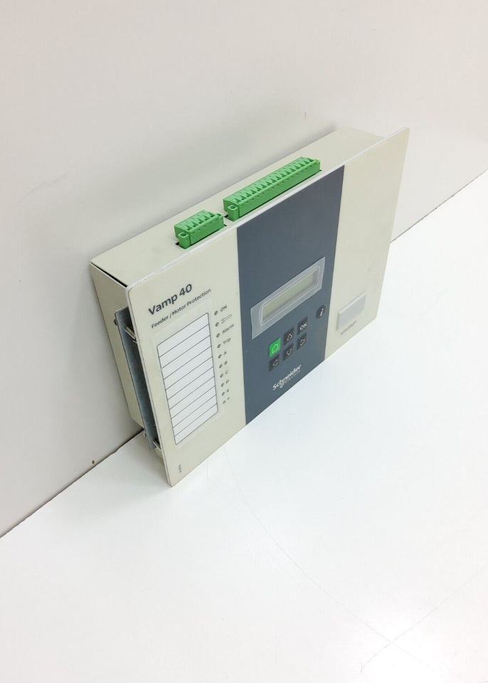 SCHNEIDER ELECTRIC VAMP 40 FEEDER/MOTOR PROTECTION / Type No. V40 ...
