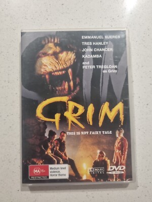 Grim 1995 DVD Monster Horror Tres Hanley John Chancer All Region, Rare ...