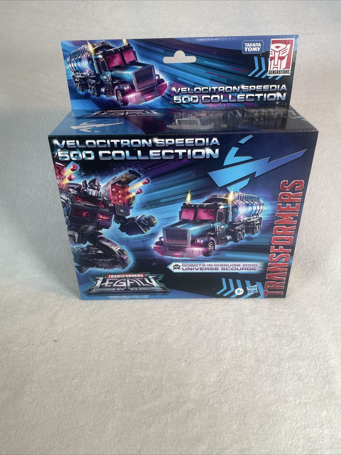 Hasbro Transformers Legacy Velocitron Speedia 500 Scourge Figure ...