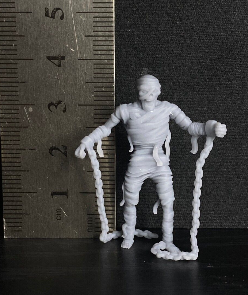 O Scale 1/48 Railroad Figure Undead Mummy in Chains FREE SHIPPING! | eBay