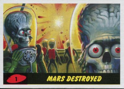 Mars Attacks The Revenge 2017 Complete 55 Card Base Set | eBay UK