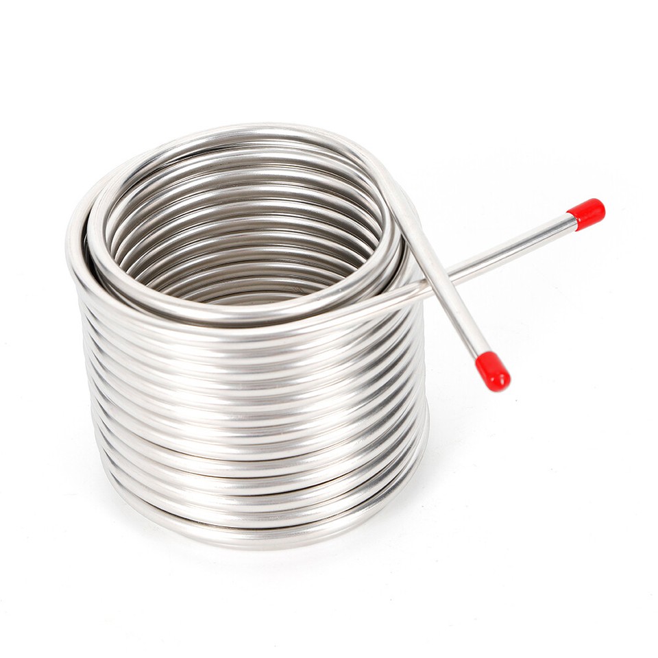 Stainless Steel Wort Chiller Coil Home Brewing Beer Immersion 8mm X 0 ...