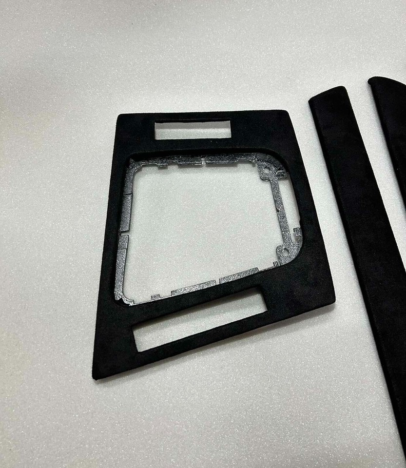 BMW 3 E46 Alcantara Interior Trim Kit Center Console Moldings Covers ...