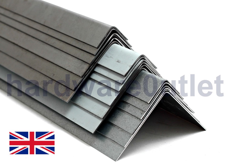 1.2mm ANGLE Corner Protector Mild Steel Galvanised or Zintec FOLDED ...