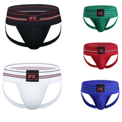 Men Athletic Supporter Jock Strap Sports Underwear Backless Boxers ...