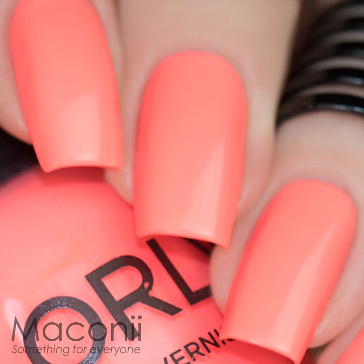 Neon Peach Color