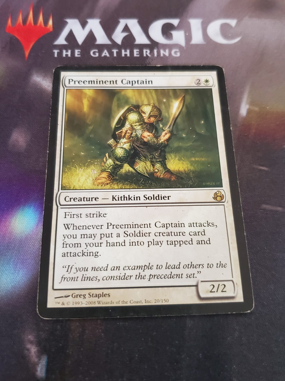MTG. Preeminent Captain. Morningtide. Hp | eBay
