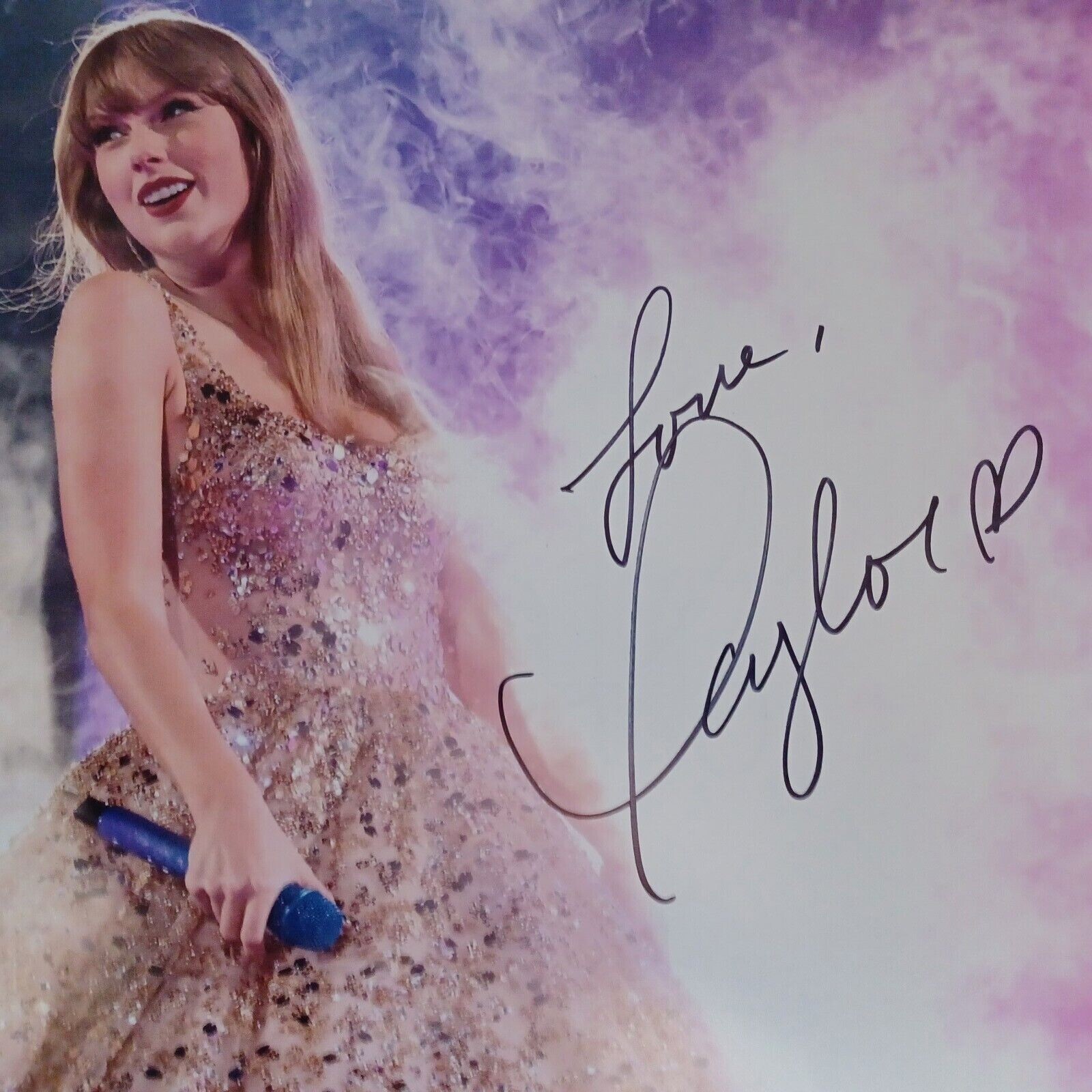 TAYLOR SWIFT SINGER ERAS TOUR SIGNED SIGNATURE 8X10 PHOTO POSTER ...
