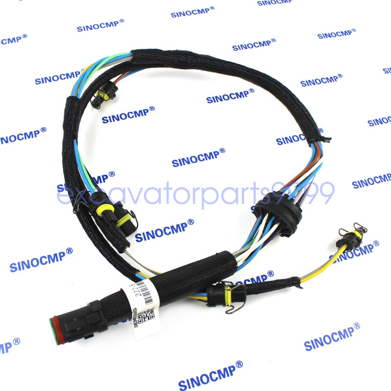222-5917 2225917 Fuel Injector Wiring Harness for CAT C7 Engine 324D ...