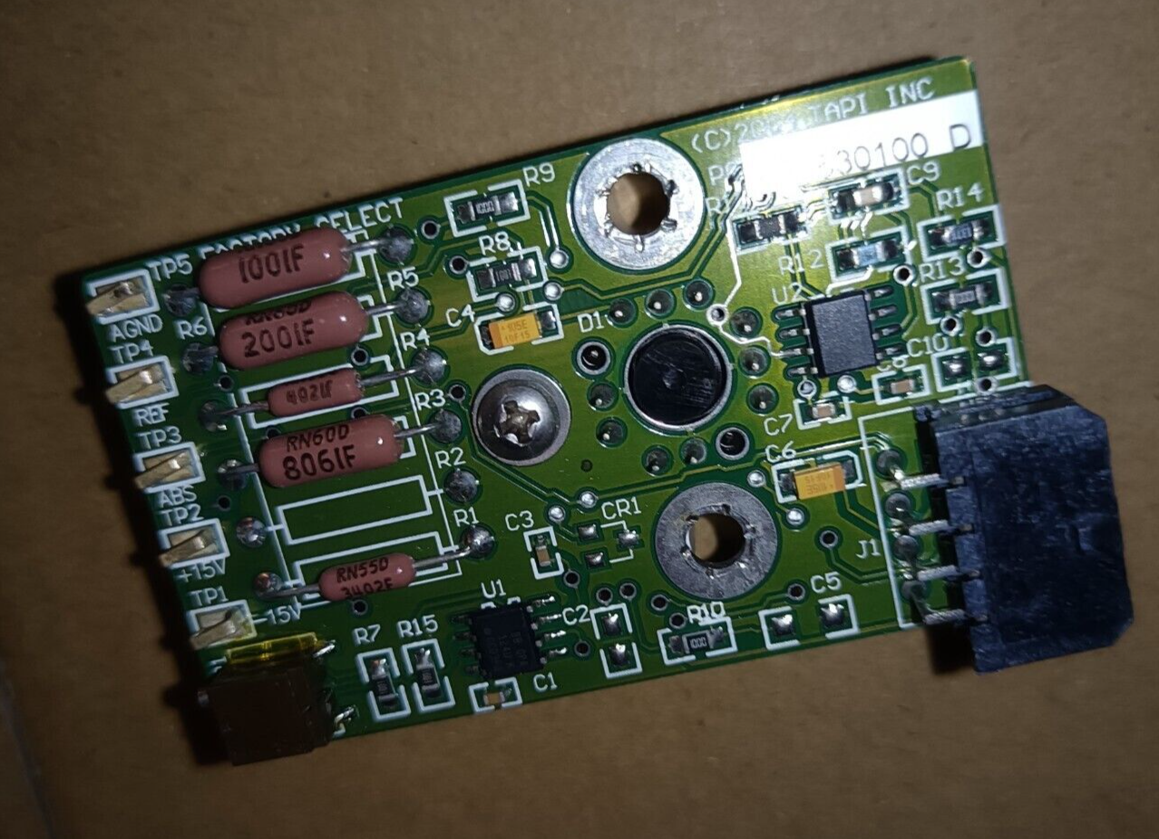 Ultra-Violet Detector Board 050630100 Rev: D for TELEDYNE API T101 H2S ...