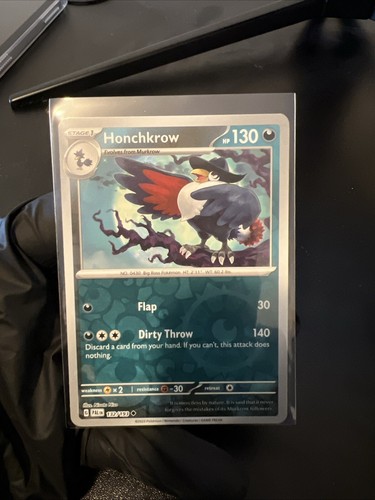 Honchkrow 132/193 Sv02: Paldea Evolved Reverse Holo for sale online | eBay