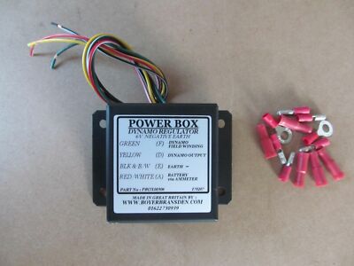 PBOX306 BOYER 6V 6 VOLT NEGATIVE EARTH DYNAMO REGULATOR for TRIUMPH BSA ...