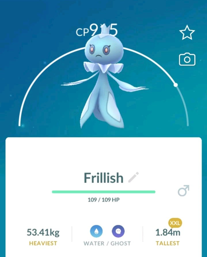 Frillish XXL Special Size - Pokémon Trade - SHOWCASE | eBay