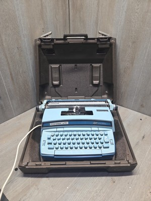 Smith Corona Coronet Super 12 Coronamatic Baby Blue Electric Typewriter ...