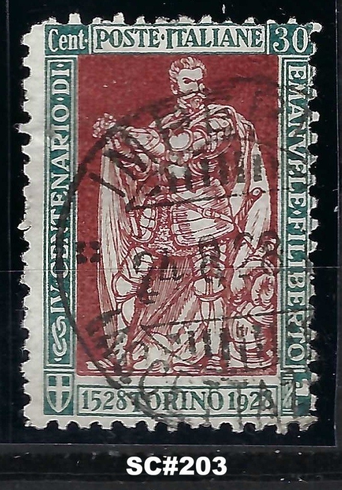 Early Italy Stamps: Complete Set Scott #201, 202a & 203; Great CV $100 ...