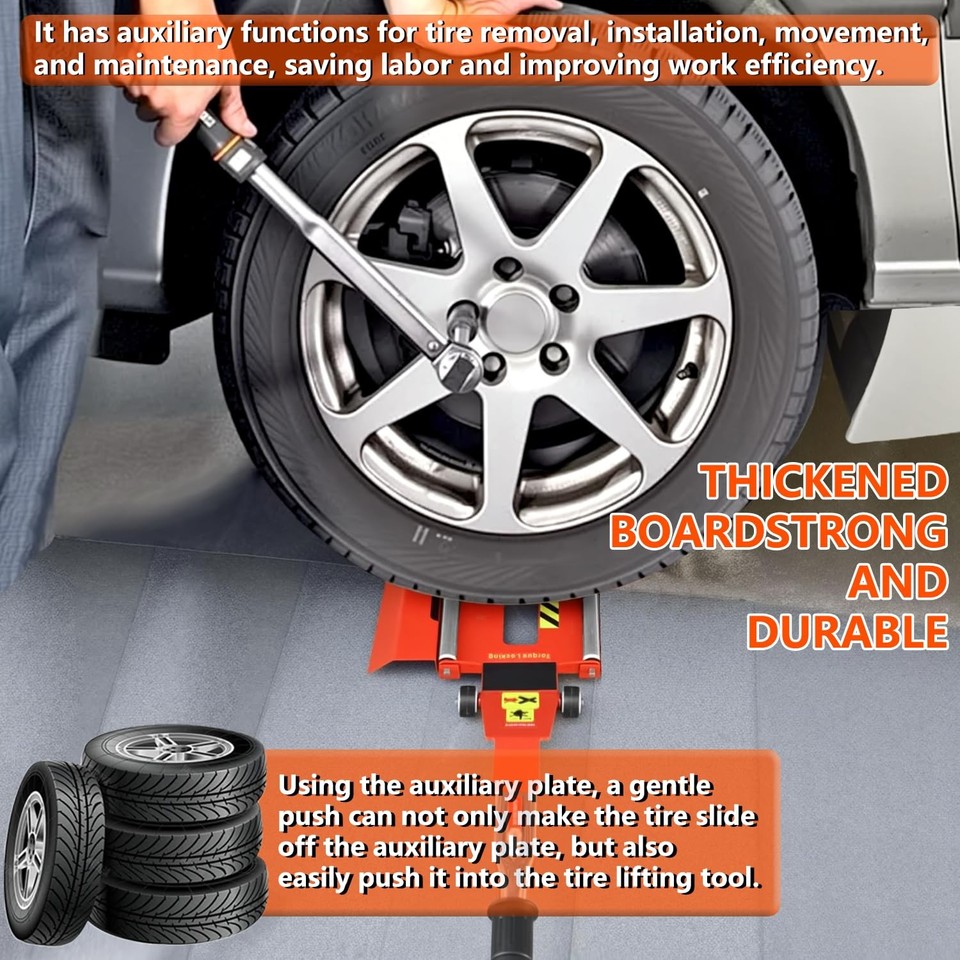 Upgraded Portable Effortless Tire Jack Disassembly Tool, Tire Jack Tool ...