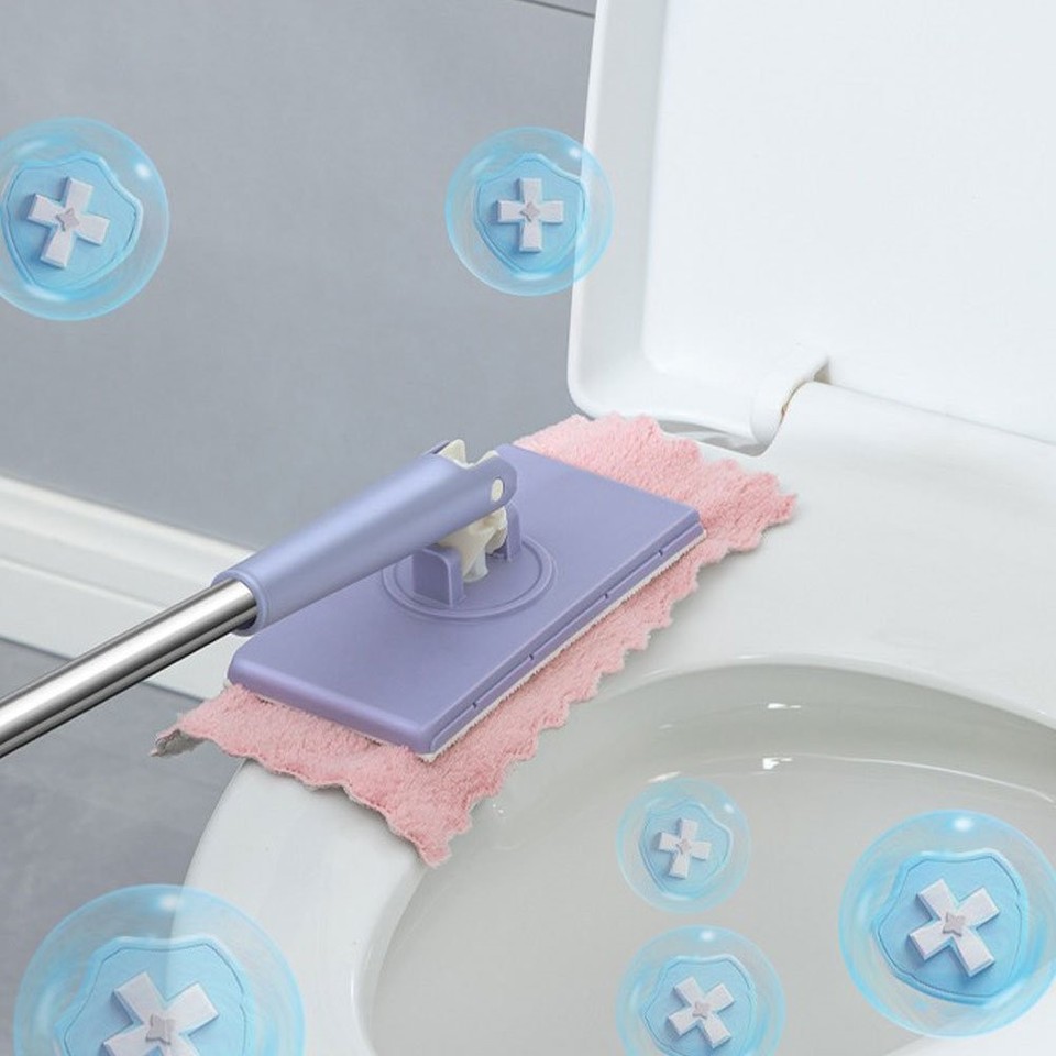 Automatic Cloth Changing Mop Mini Hands-Free Mop Compatible Face Towel ...