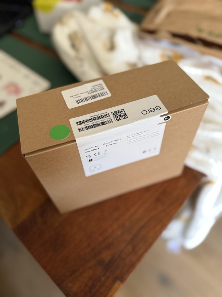 NEW SEALED Amazon Eero Pro 6E Mesh Tri-Band Wi-Fi Router - Model ...