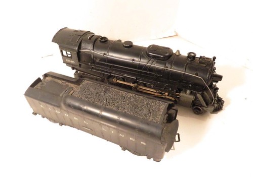 LIONEL POST-WAR TRAINS 2046 STEAM LOCO / 2046W TENDER- BOXED- 027/0 ...