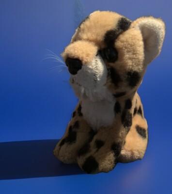ZSL -London Zoo - Cheetah - Very Cute Beige & Brown Cheetah Soft Toy ...