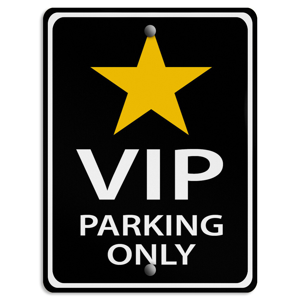 Vip Reserved Parking Signs Reserved Parking Only Sign