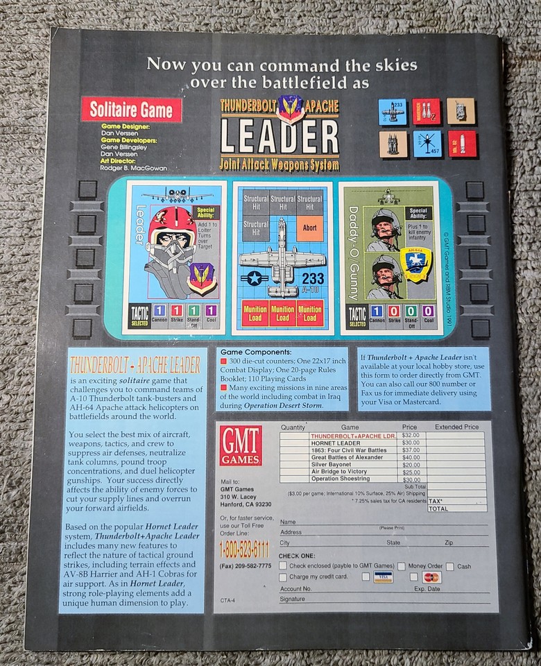 I Am Spartacus! Command Magazine 1992 Kokusai-Tsushin War Game RPG ...