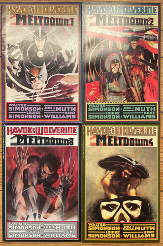 Havok & Wolverine - Meltdown #1-4 Complete (Epic Marvel November 1988 ...