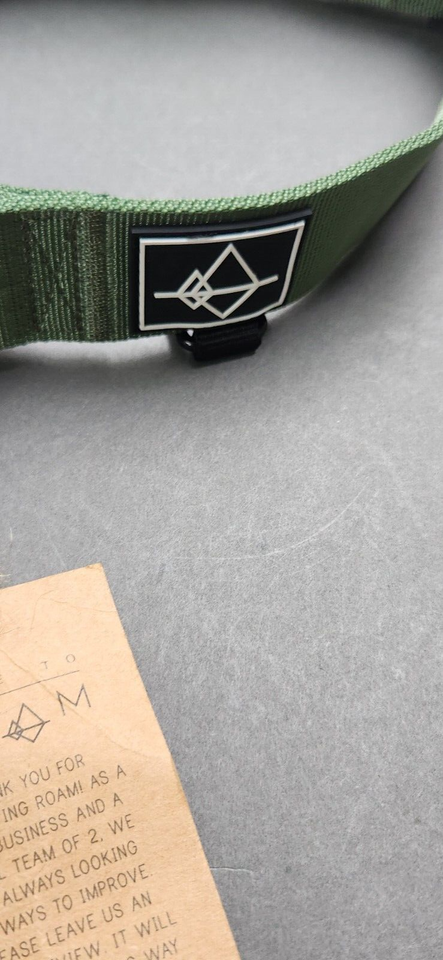 Roam Large Dog Control Collar Adjustable Heavy Duty 20-30" Green Size 5 ...