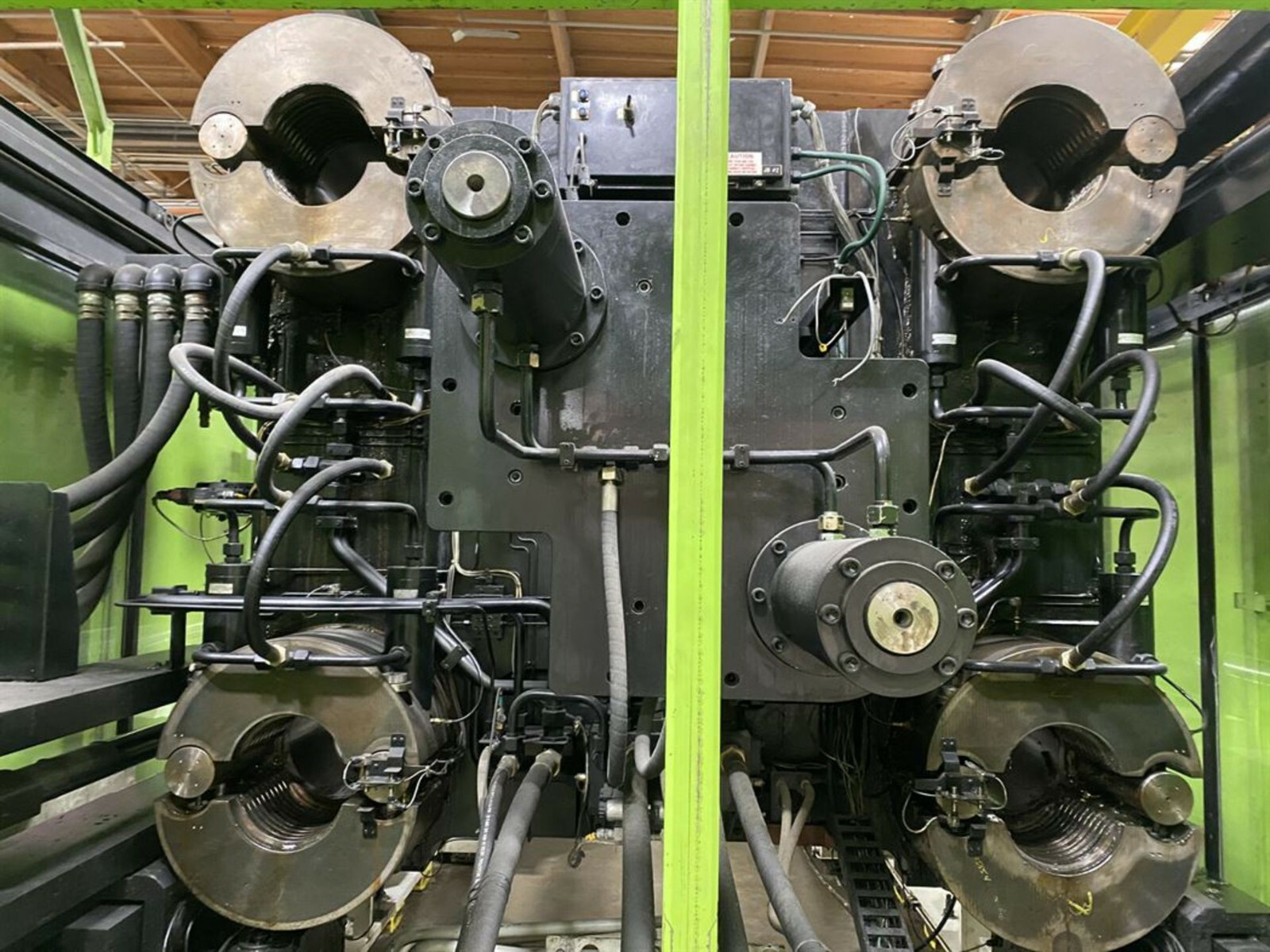 1999 1650 ton Engel Duo Injection Molding Machine, Model 16050/1650DU ...