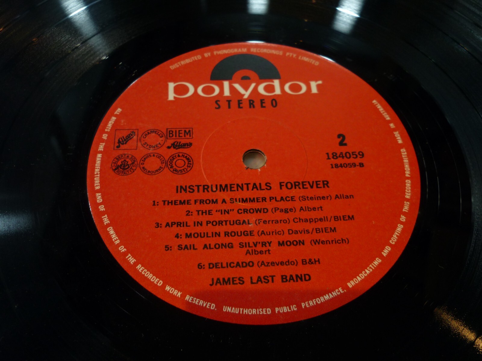 JAMES LAST BAND - INSTRUMENTALS FOREVER (12 TRACKS, VINYL LP) | eBay