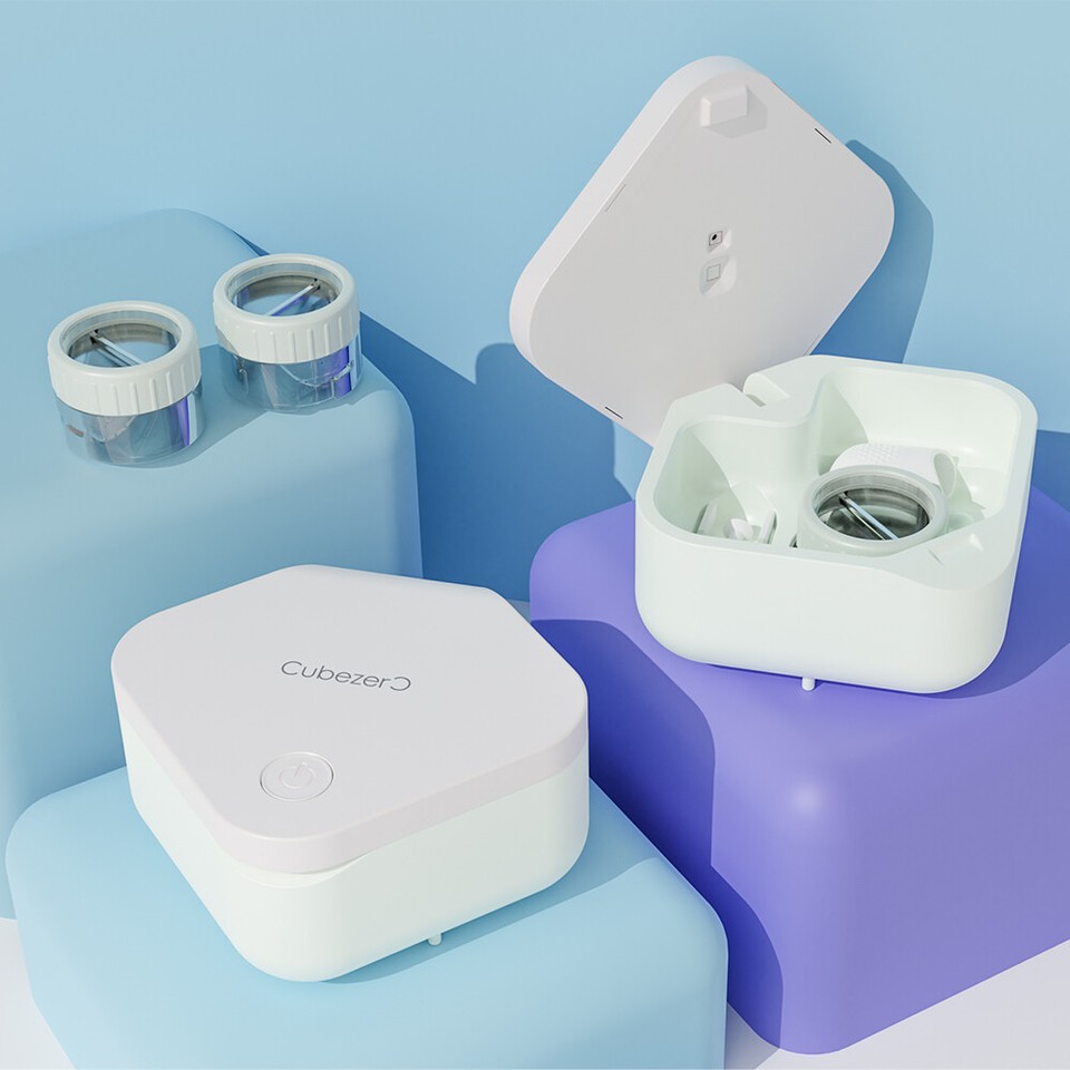 [TPS] Contact Lens Cleaner Cubezero - 3 Colors | eBay