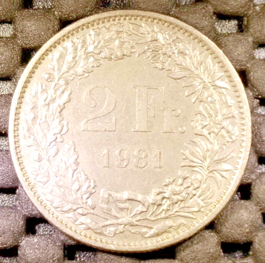 1981 SWITZERLAND 2 FRANC COIN (F52) | eBay