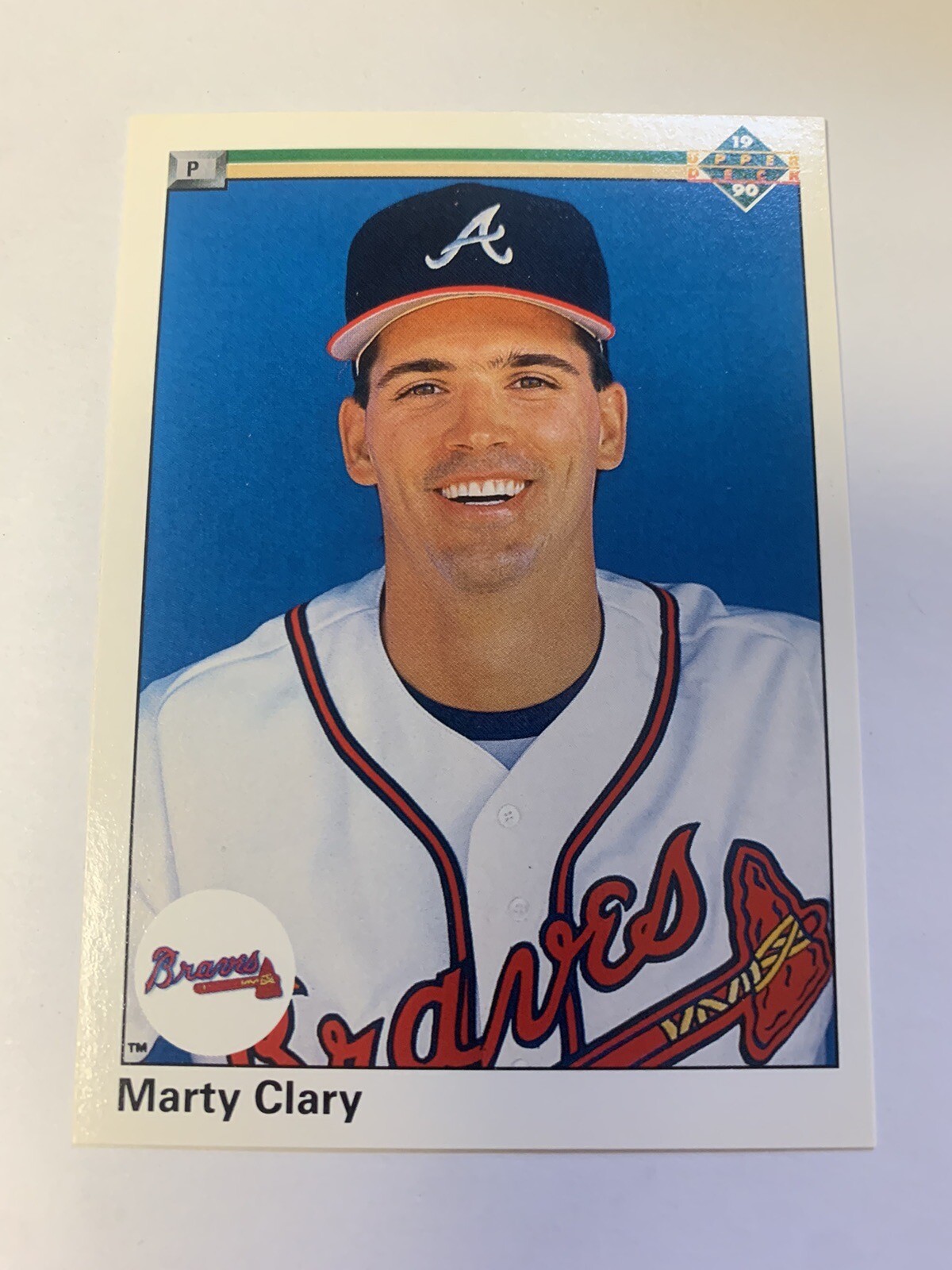 1990 Upper Deck High # Series (Update) Marty Clary Atlanta Braves | eBay
