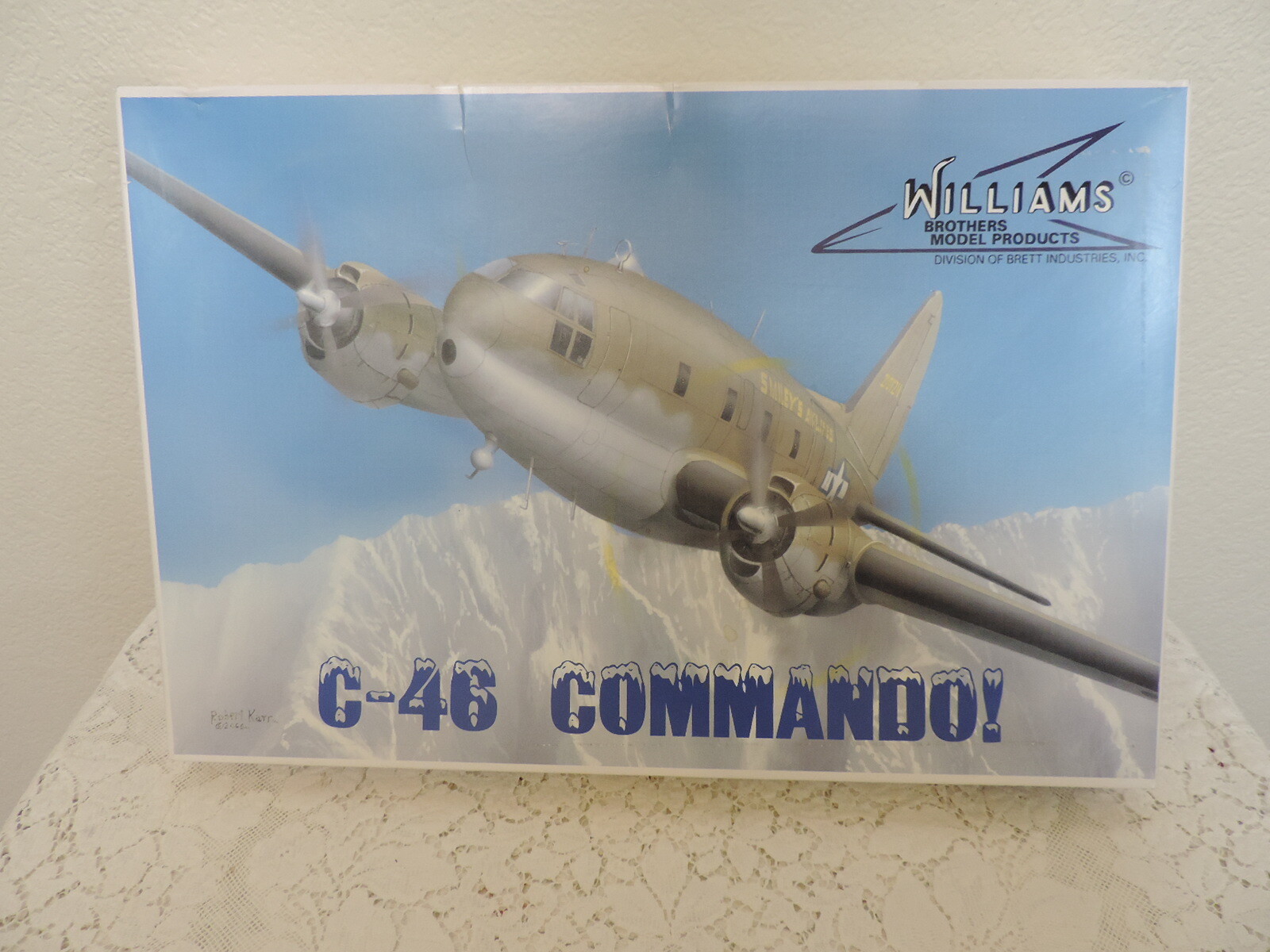 Williams Brothers C-46 Commando! Airplane Model Kit 1/72 0050-72546-01 ...