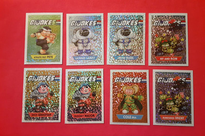 you pick garbage pail kids refractor G.I. jokes G. I. JOE mark ...