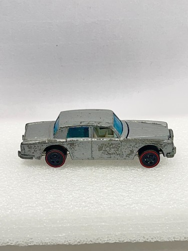 HOT WHEELS ORIGINAL ROLL ROYCE SILVER SHADOW 1969 RED LINE for ...