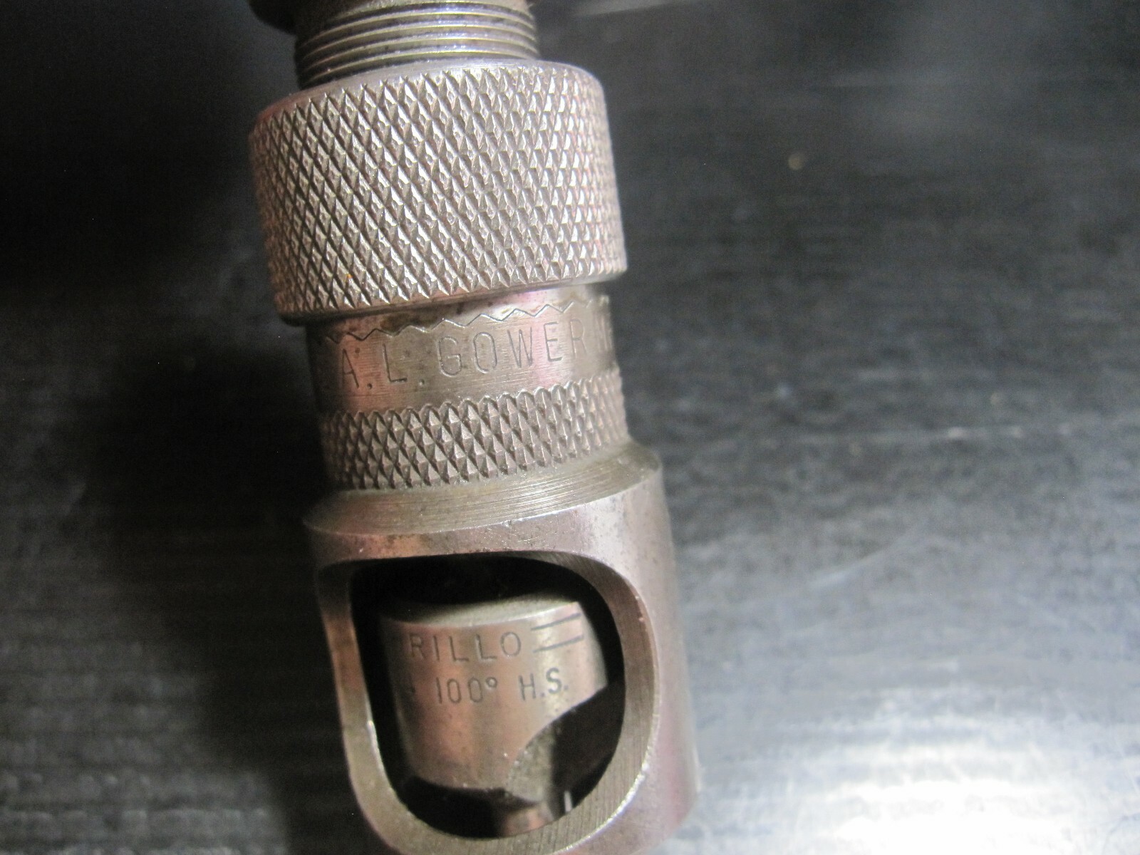 A.L. Gower MFG CO Micro adjustable spring loaded stop countersink 2 dif ...