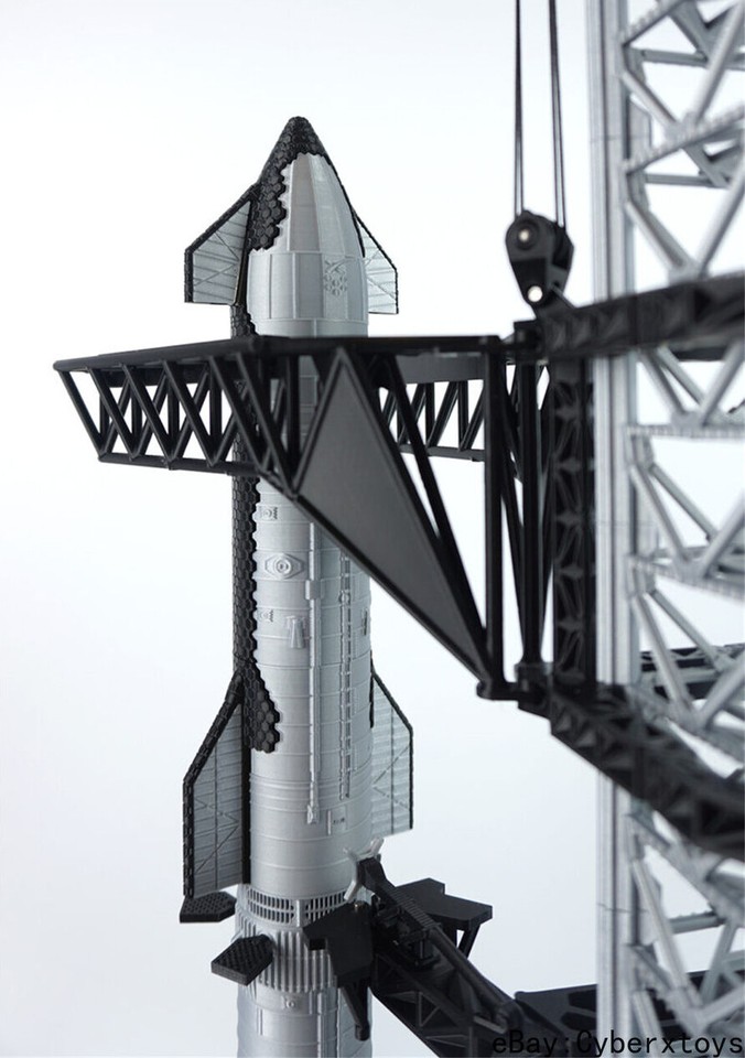 1:200 SpaceX Starship Launch Site Rocket Model High Precision Out of ...