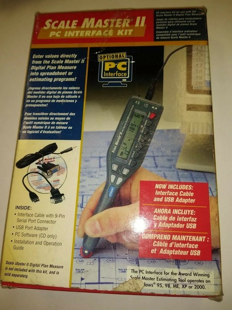 Calculated Industries Scale Master II Calculator PC Interface Kit 6215 ...