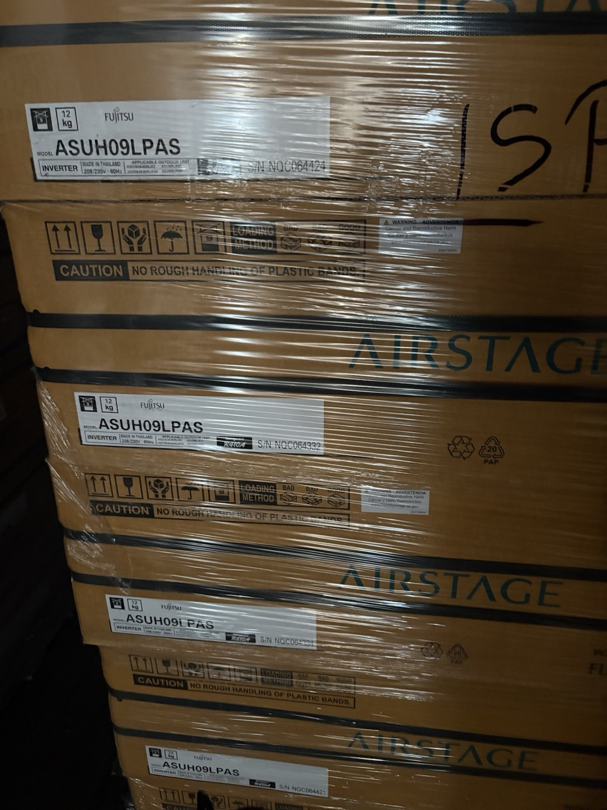Fujitsu Airstage - ASUH09LPAS - WALL MOUNTED COOLING Indoor Unit- Multi ...