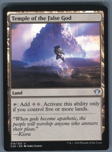 Commander 2020 Temple of the False God #319 | eBay