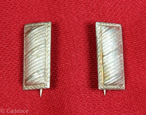 US WW1 1st Lieutenant Lt Shirt Size Pin Back Rank Bar Insignia Matched ...