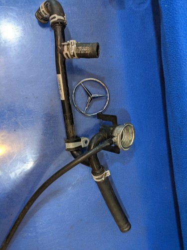 m275 MERCEDES W220 S600 SL600 V12 RADIATOR OIL COOLANT FILLER CAP PIPE ...