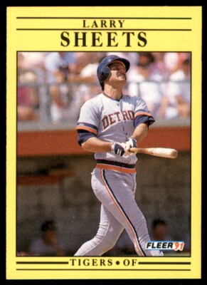 1991 Fleer #352 Larry Sheets | eBay